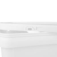 China Food Grade Square Plastic Bucket 1.2 Kg with IML Printing 2L to 20L Capacity for sale