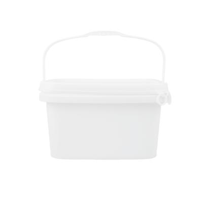 China 1.2 Kg Square Plastic Container Made with 100% Raw Materials PP for sale