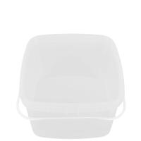 China Square Plastic Bucket 20L Food Grade PP Container with Lid for Industrial Storage for sale