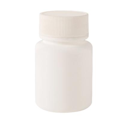 China 40ml White PP Medicine Bottles with Screw Cap - Food-Grade BPA-Free Pill Containers for Vitamins for sale