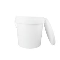 China Food Grade 1L 2L Transparent Plastic Bucket with UN Certification for Honey Packaging for sale