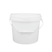 China Food Grade Plastic Bucket with Lid 500ml 1000ml 2000ml CAS FDA SGS ISO9001 for sale