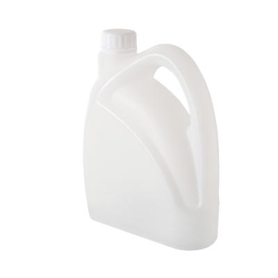 China Customized 66oz Liquid Storage Container 2L Food Grade Plastic Flat Canister for sale