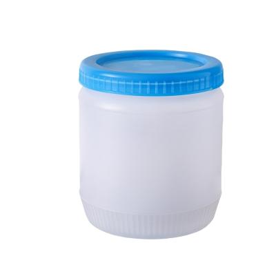China 500ML Wide Mouth Paint Bottle Empty Glue Container for sale