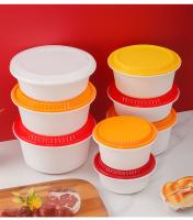 China Disposable PP Takeout Soup Bowls 428-3000ml Snap Lock Lids Microwave Safe Leakproof Food Containers for sale