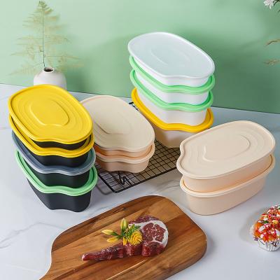 China Disposable PP Food Container 500ml 750ml Leak Resistant Microwave Safe Takeaway Soup Bowl with Snap Lock Lid for sale
