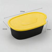 China Disposable PP Food Container 500ml 750ml Leak Resistant Microwave Safe Takeaway Soup Bowl with Snap Lock Lid for sale