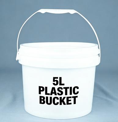 China Heat Resistant 5L PP Plastic Painting Jar For Business for sale