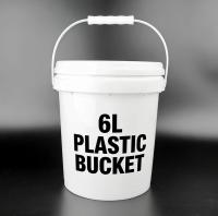 China 6kg Paint Plastic Packaging Drum With FAD International Certification for sale