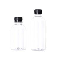 China 500ml Food Grade PET Bottle with Airtight Screw Lid for Beverages and Juices for sale