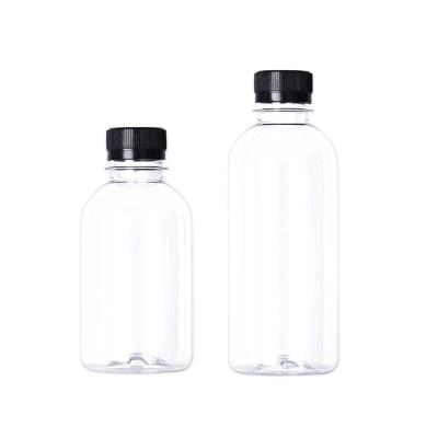 China 500ml Food Grade PET Bottle with Airtight Screw Lid for Beverages and Juices for sale
