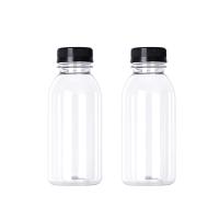China 60ml-500ml Transparent PET Mineral Water Bottle with Screw Lid Customizable for sale