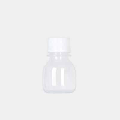 China 200 Ml Capacity Plastic Bottle with Leakproof Lid and Straw Type for Beverage Storage for sale