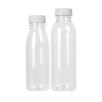 China Jieming Food Safe PET Plastic Bottle 500ml Leakproof BPA Free for Hot Cold Beverages for sale