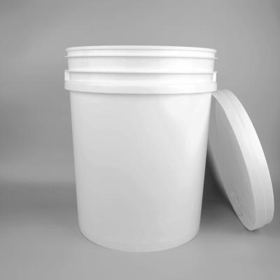 China 5 Gallon Plastic Lubricant Oil Bucket 20L with Pour Spout - 32×29×38cm PP/HDPE Container for sale