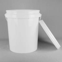 China Food Grade BPA Free 5 Gallon Plastic Bucket with Lid 28.5cm DIA Excellent Seal for sale