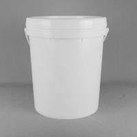 China UV Resistant 5 Gallon Plastic Buckets With Capacity 20Liter And Handle for sale