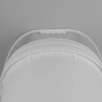 China 23L Clear Chemical Bucket 6 Gallon Plastic Pail for Pigments and Inks for sale