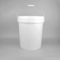 China Food Grade HDPE Chemical Bucket 6 Gallon Plastic Bucket with Lid 23L for sale