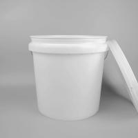 China 15L Food Grade PP Plastic Bucket 29cm x 28.6cm for Fertilizer Storage for sale