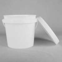 China Jieming Plastic Food Bucket 0.2L-20L Food Grade Storage with Lid and Handle for sale