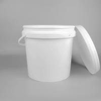 China 10kg Round Plastic Bucket 9L Capacity 11.4