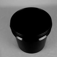 China Clear Plastic Round Bucket 4.8L Custom Printed Candy Popcorn Cookie with Lid Handle for sale