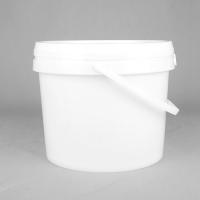 China 6L Recyclable Plastic Food Bucket with Lid PP HDPE Portable Container for sale
