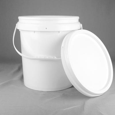 China 17L Customized Toy Packaging Bucket PP Plastic Container with Handle and Spout Cap for sale