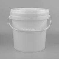 China 10L 25x27cm Food Grade PP Plastic Bucket with Lid - Portable Storage Container for Food and Liquids for sale