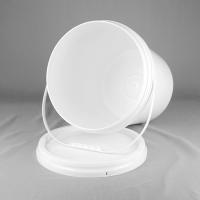 China White Plastic Barrel Drum 200L Industrial High Capacity Storage Container with Lid and Handle for sale