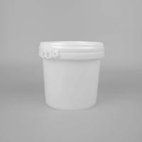 China 2L Plastic Bucket with Lid and Handle PP HDPE Food Grade Small Capacity Container for sale