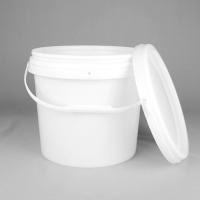 China 10L 3-Gallon Polypropylene Food Safe Plastic Bucket with Lid for Paint and Liquid Storage for sale