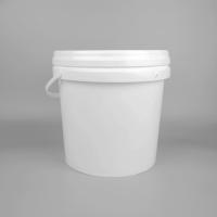 China 10kg Round Plastic Bucket 9L Capacity 11.4