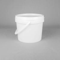 China Jieming Plastic Food Bucket 0.2L-20L Food Grade Storage with Lid and Handle for sale