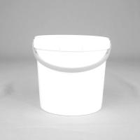 China 1L 33oz Food Grade PP Plastic Container with Screw-On Lid - 12.3cm Diameter x 12cm Height for sale