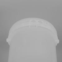 China 1L Transparent Plastic Bucket 12x12cm with IML Design for Food Industry - SGS Certified PP/PE Container for sale