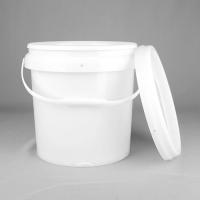 China Large UV Resistant Tool Storage Bucket 1-35L Capacity PP/HDPE with Lid for sale