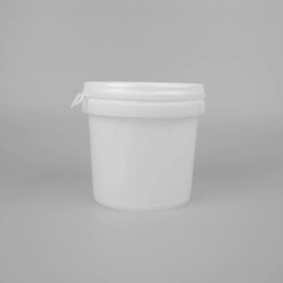 China ISO9001 Certified 1L Food Grade Plastic Bucket with 4-Layer Stacking Strength and FDA Approved PP Material for sale