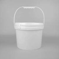 China Customizable 6L Plastic Food Bucket with Lid PP PE 22cm x 19cm for Industrial Packaging for sale
