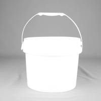 China 5L Round Plastic Chemical Bucket with Lid for sale