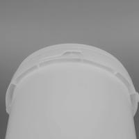 China FDA Certified Food Grade White Plastic Drum PP Bucket 2L for Pet Food Storage for sale
