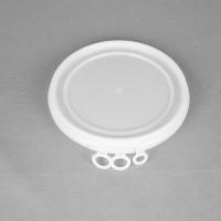 China 1 Liter Clear Plastic Buckets With Lids - 12.3cm x 12cm Food Grade PP Container With Screen Printing Options for sale