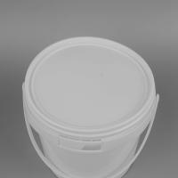 China FDA Certified Food Grade White Plastic Drum PP Bucket 2L for Pet Food Storage for sale