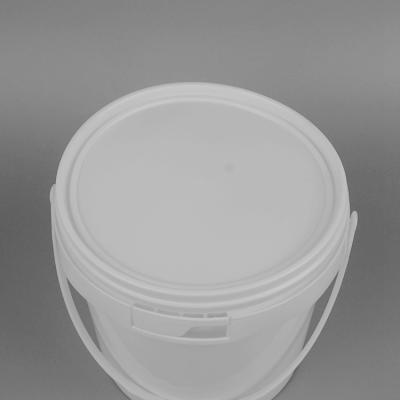 China FDA Certified Food Grade White Plastic Drum PP Bucket 2L for Pet Food Storage for sale