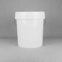 China 14L PP HDPE Stackable Empty Plastic Bucket for Fertilizer Paint Beach 26.5cm x 31.4cm for sale