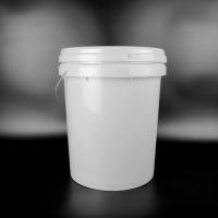 China SGS Certified 5 Gallon Plastic Buckets with Lids - 19L Capacity, 29cm Diameter x 38cm Height, Food Grade PP/PE Material for sale