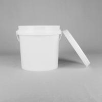 China 5L Plastic Bucket with Lid and Handle for Food Grade PP HDPE Packaging for sale