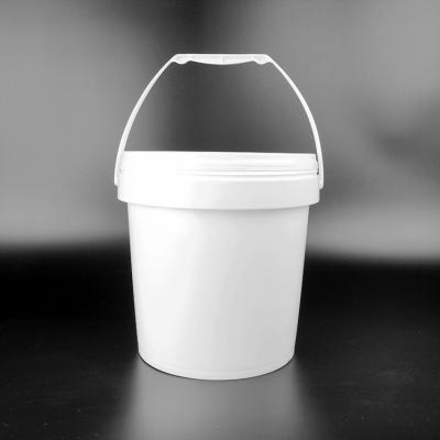 China 20L Rounded Plastic Bucket for Food Packaging in Carton or Bag for sale