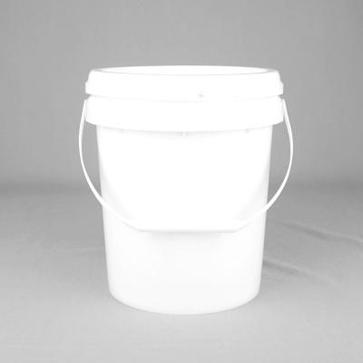 China Rounded Molded Plastic Bucket 0.8-1.5mm Thickness As Required Color for sale